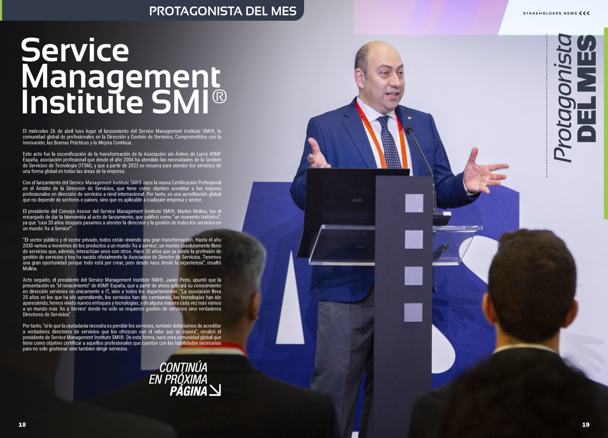 El Service Management Institute SMI® Protagonista del Mes ...