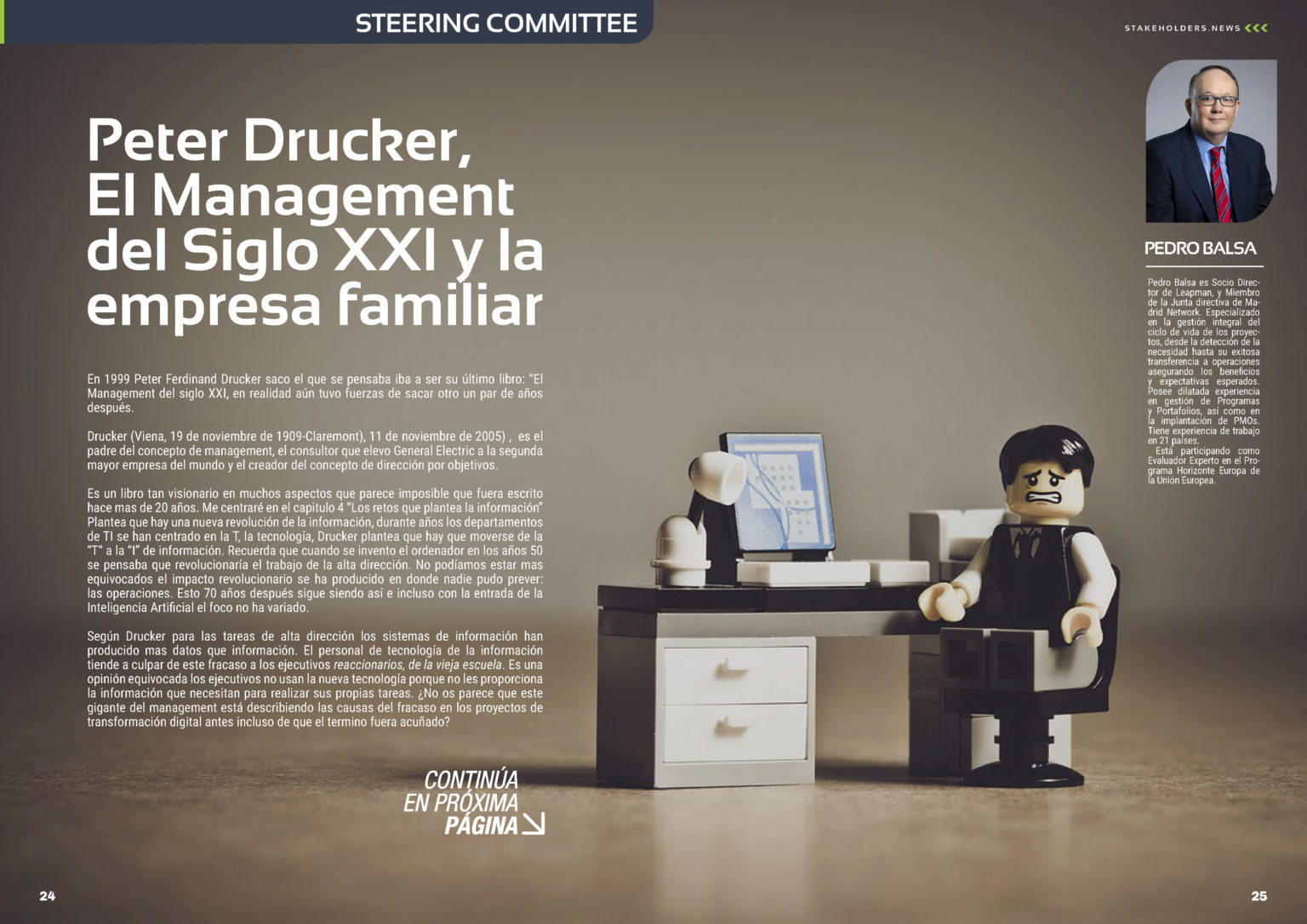 Peter Drucker, El Management del Siglo XXI y la empresa familiar ...